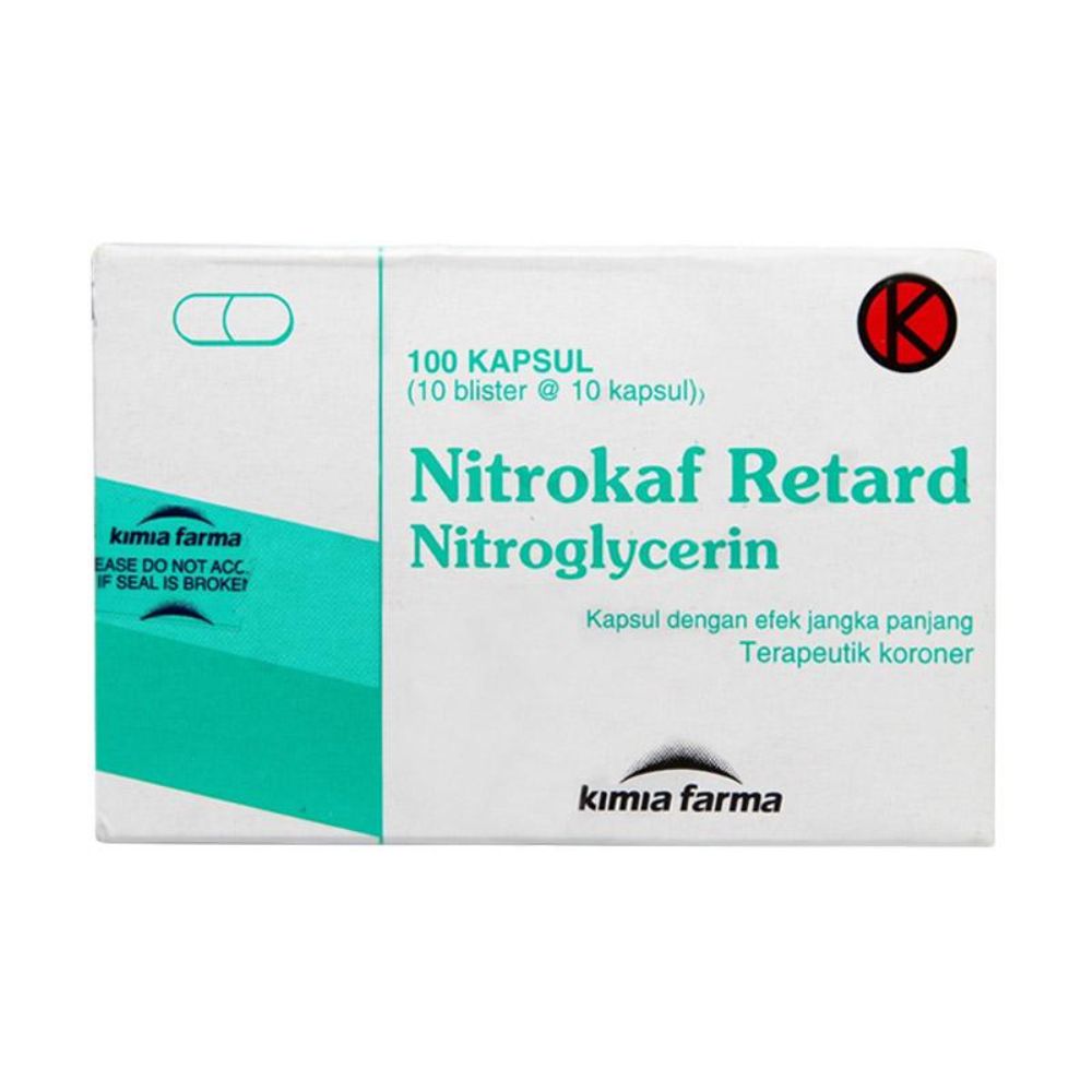 Nitrokaf Retard - Manfaat, Dosis, dan Efek Samping - KlikDokter