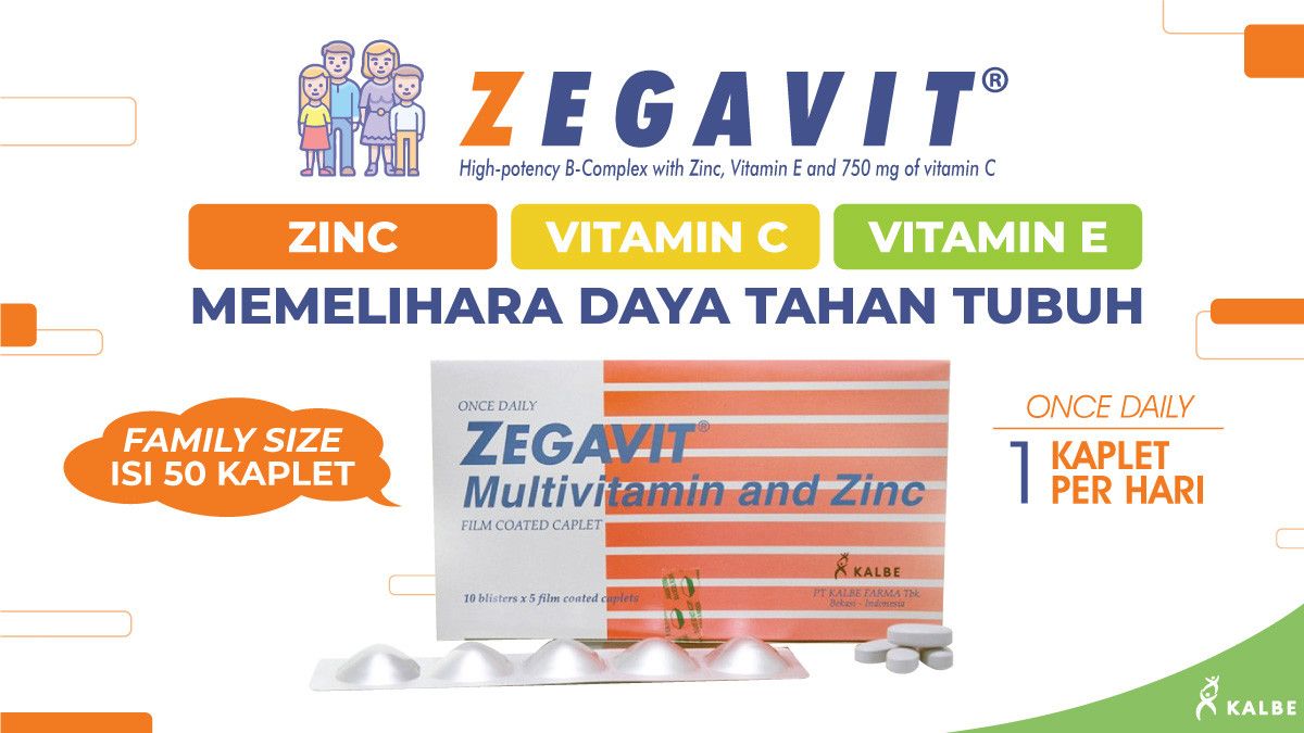 Zegavit - Manfaat, Dosis, dan Efek Samping - KlikDokter