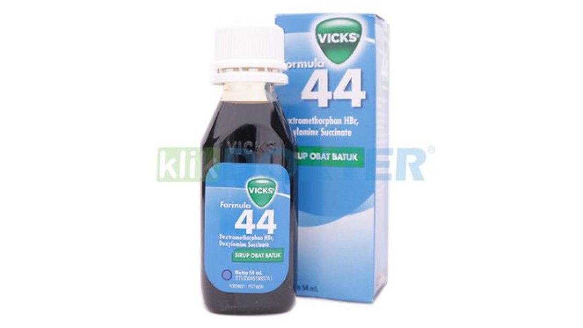 Vicks Formula 44 - Manfaat, Dosis, dan Efek Samping - KlikDokter