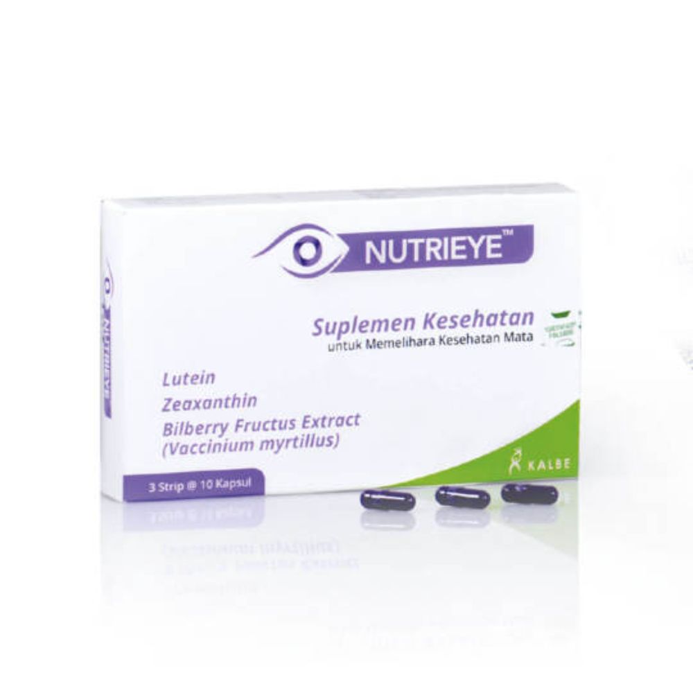 Nutrieye - Manfaat, Dosis, dan Efek Samping - KlikDokter