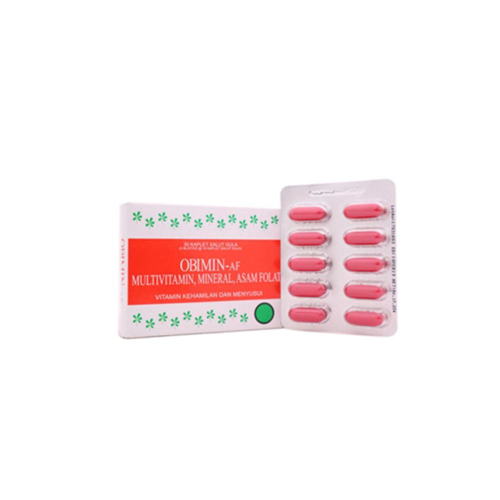 Obimin-AF - Manfaat, Dosis, dan Efek Samping - KlikDokter